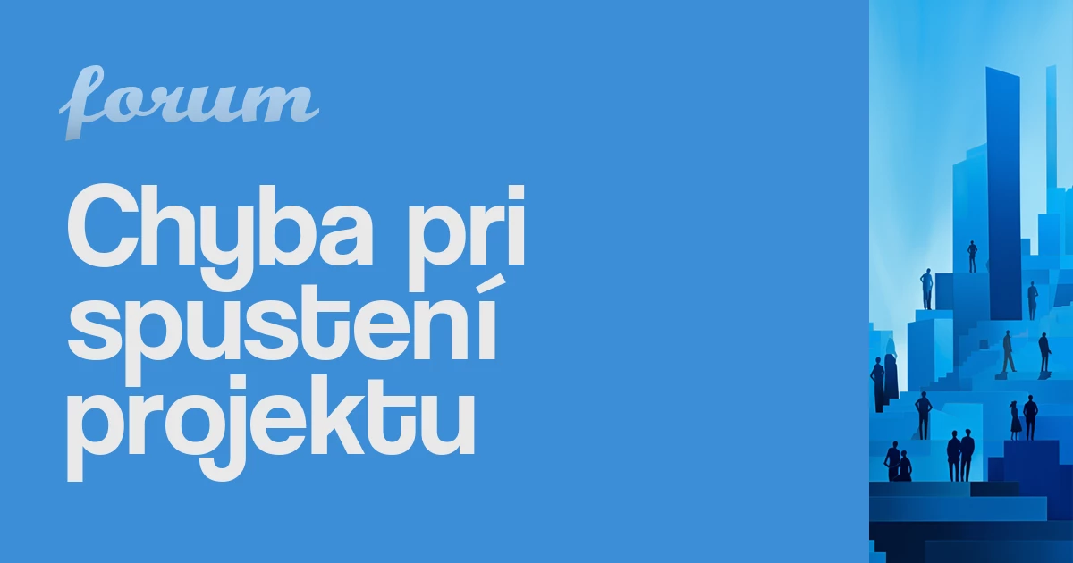 Chyba Pri Spustení Projektu — Nette Framework Forum