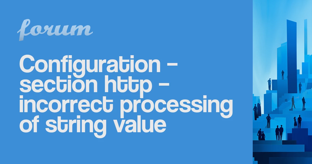 Configuration Section Incorrect Processing Of String Value — Nette Framework Forum