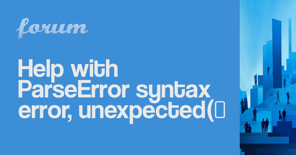 Help With Parseerror Syntax Error Unexpected ‘static Tstatic