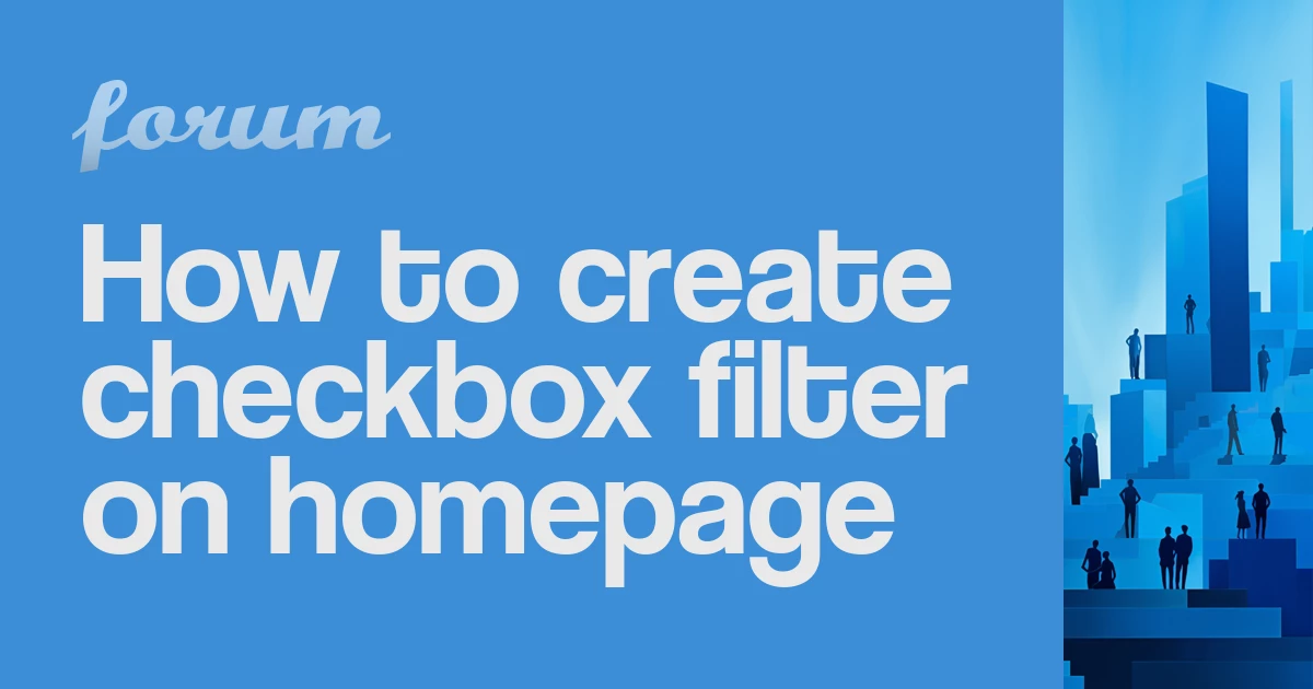 How To Create Checkbox Filter On Homepage — Nette Framework Forum