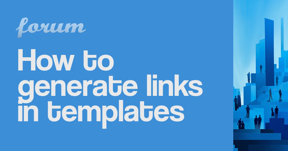 How to generate links in templates — Nette Framework forum