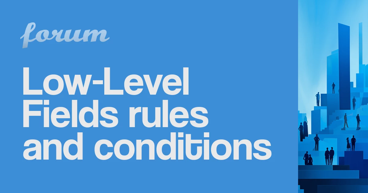 Low Level Fields Rules And Conditions — Nette Framework Forum