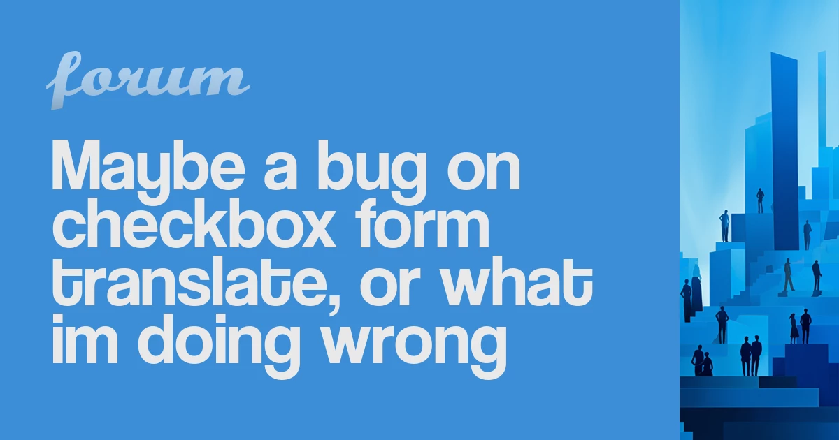 Maybe A Bug On Checkbox Form Translate Or What Im Doing Wrong — Nette Framework Forum