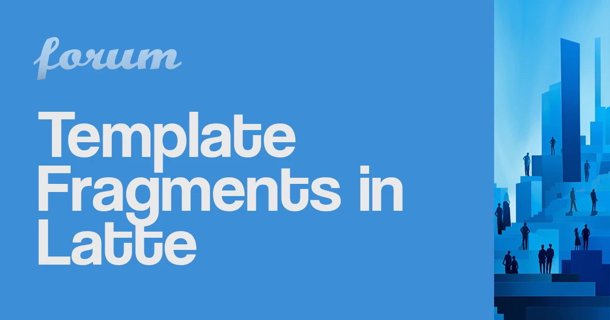 Template Fragments In Latte — Nette Framework Forum