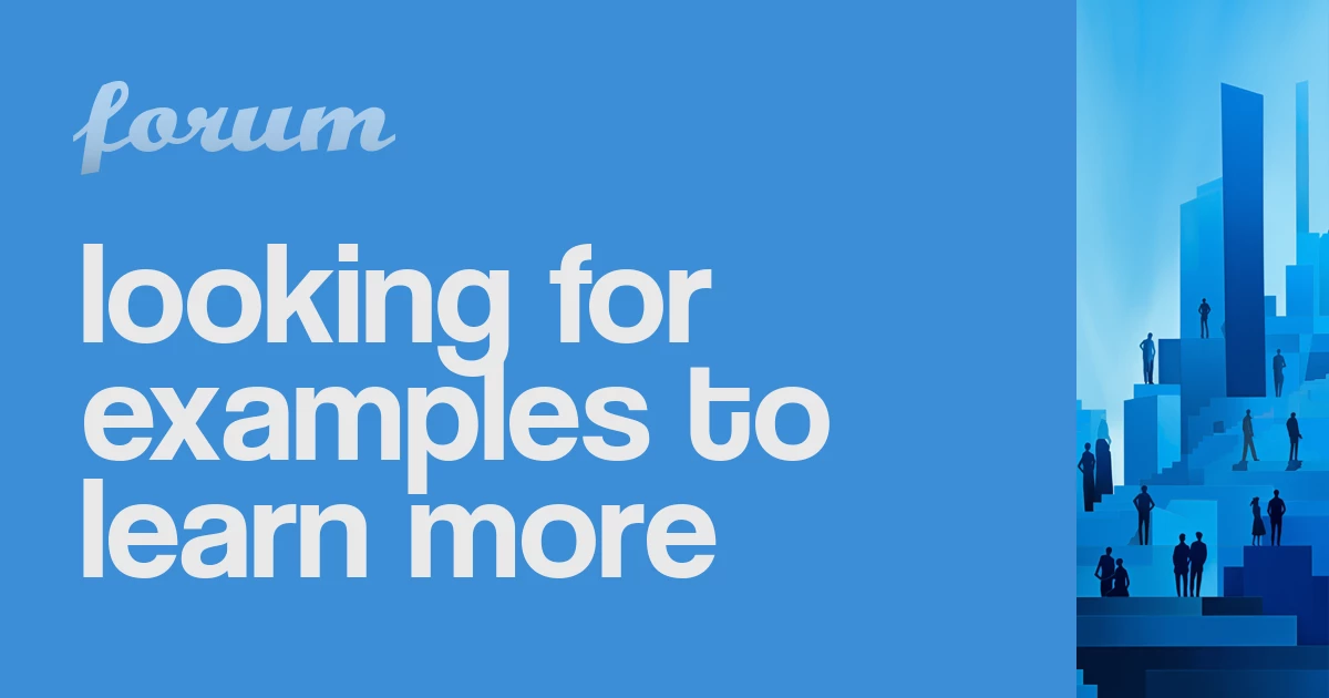 looking for examples to learn more — Nette Framework forum