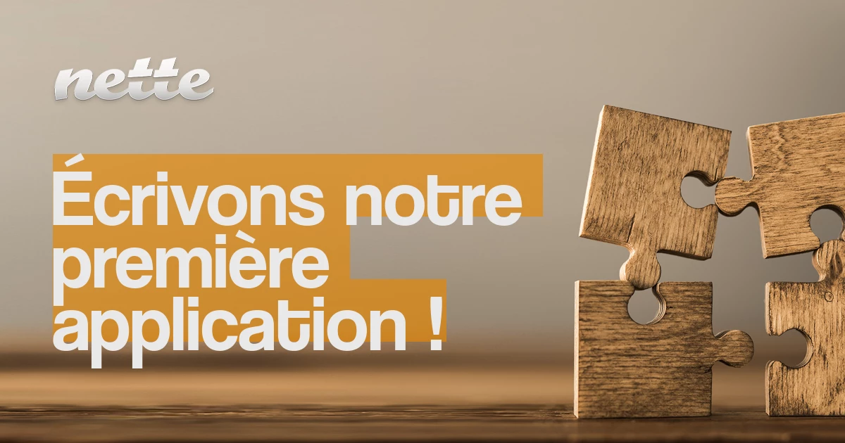 Écrivons notre première application ! – Nette Quickstart
