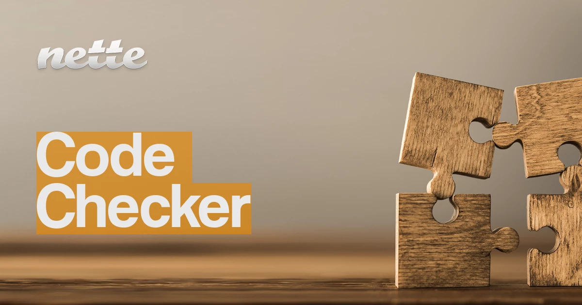 Code Checker – Documentation Nette