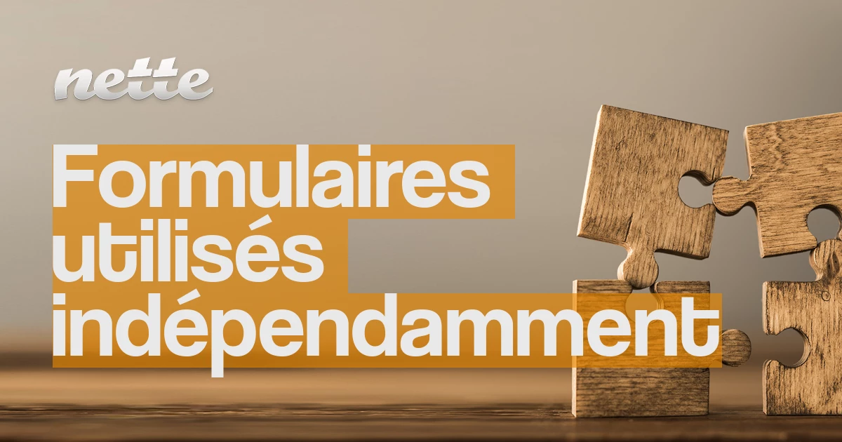 Formulaires utilisés indépendamment – Documentation Nette