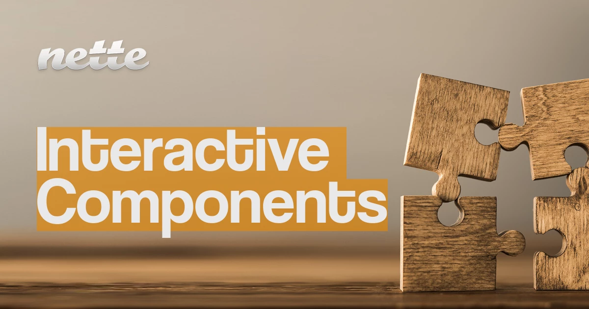 Interactive Components – Nette Documentation