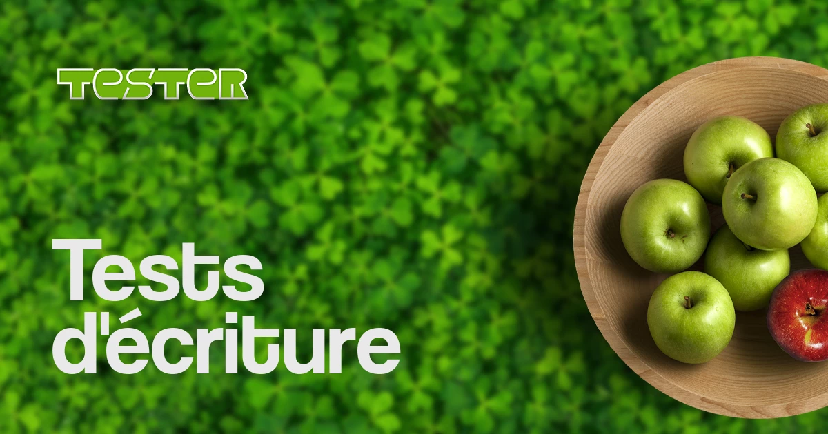 Tests d'écriture – Nette Tester