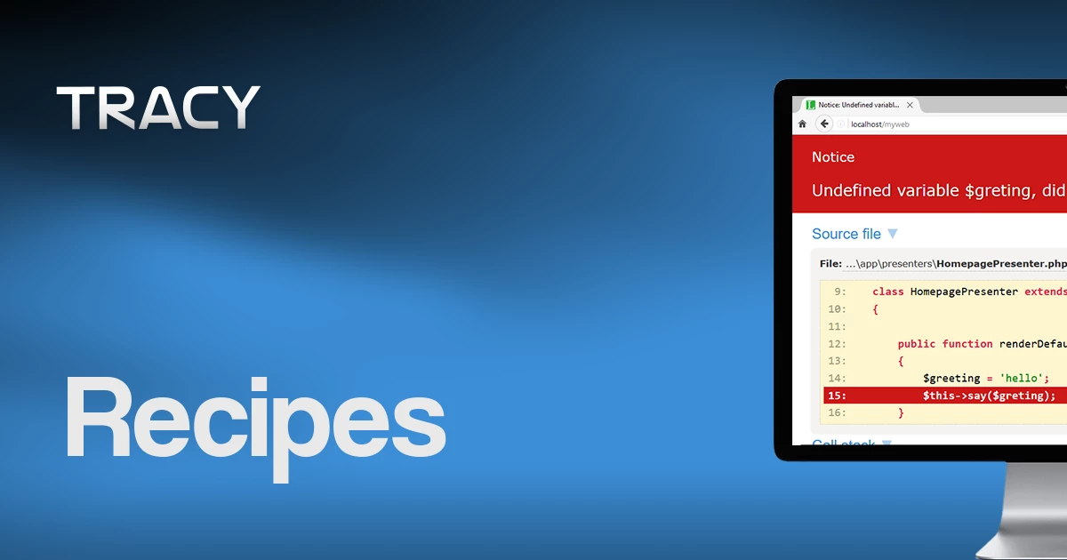 Recipes – Tracy Documentation